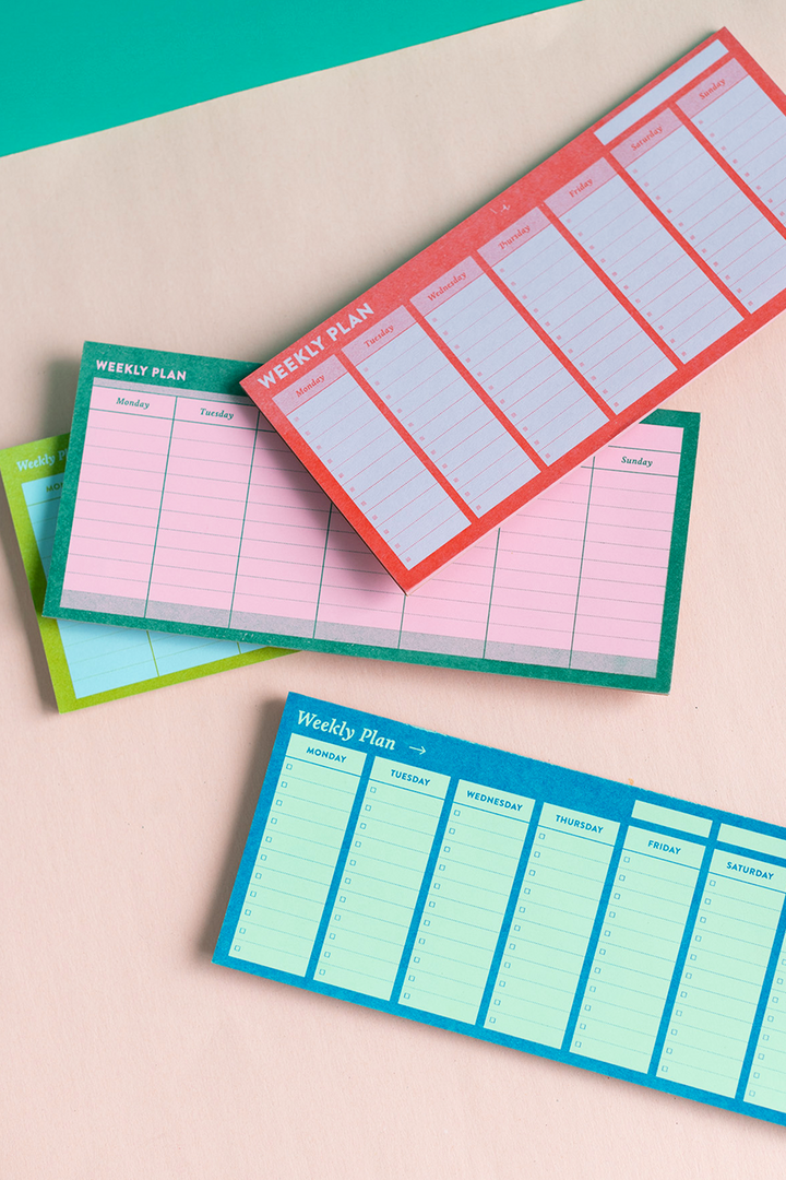 Recess: Riso Weekly Pads – Recess Shop